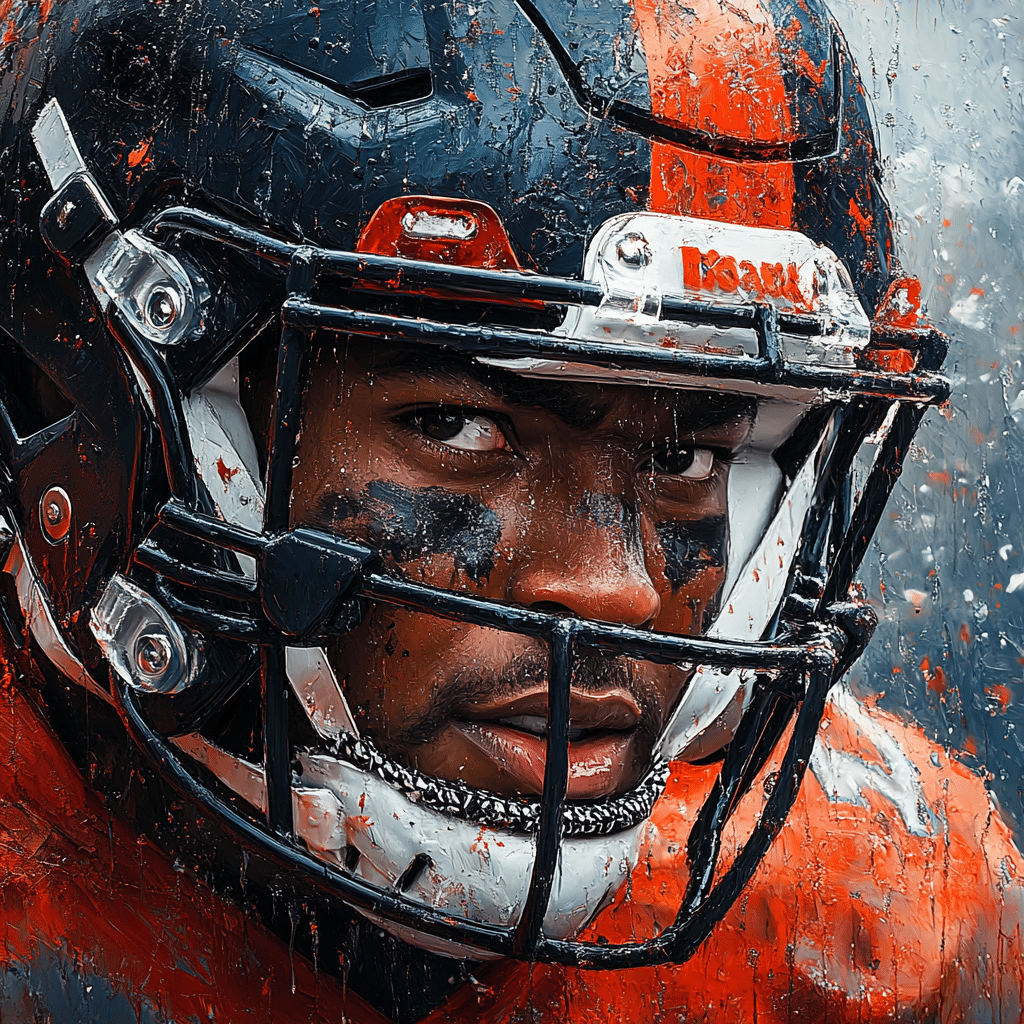 Defensive Lineman Dominates The Field With Power And Skill