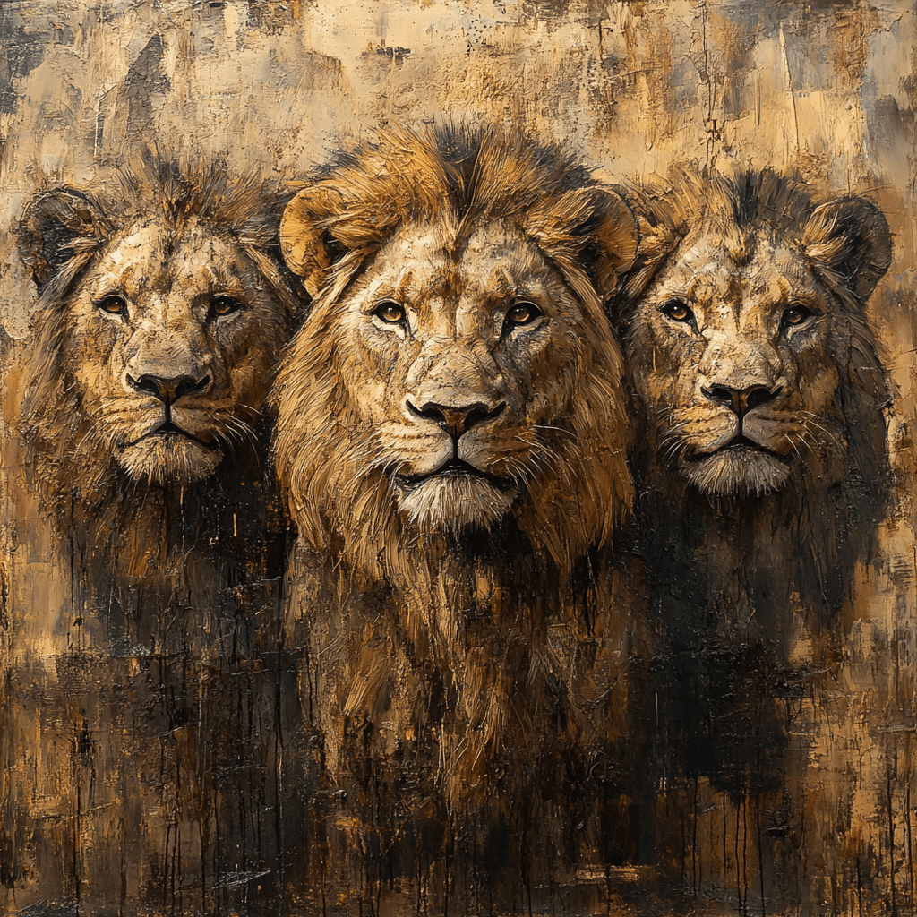 Lion's Den Bravery And Strength In Wild Encounters