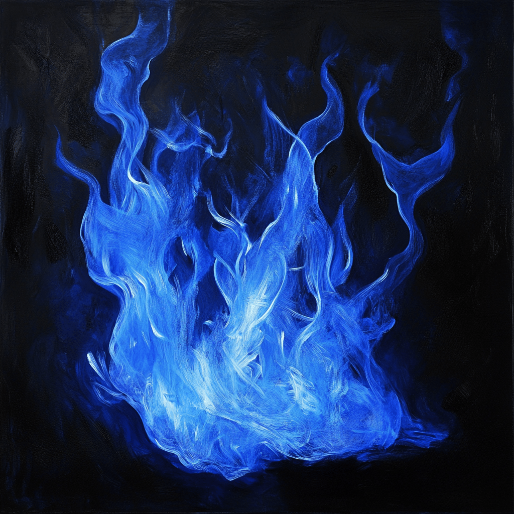 Blue Flame Ignites Curiosity About Its Unique Power