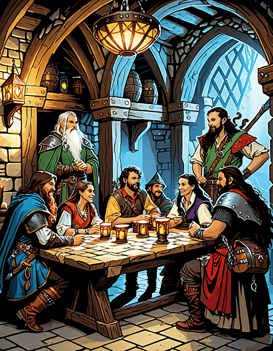 Dungeons & Dragons Roleplaying Game Magic And Adventure Await