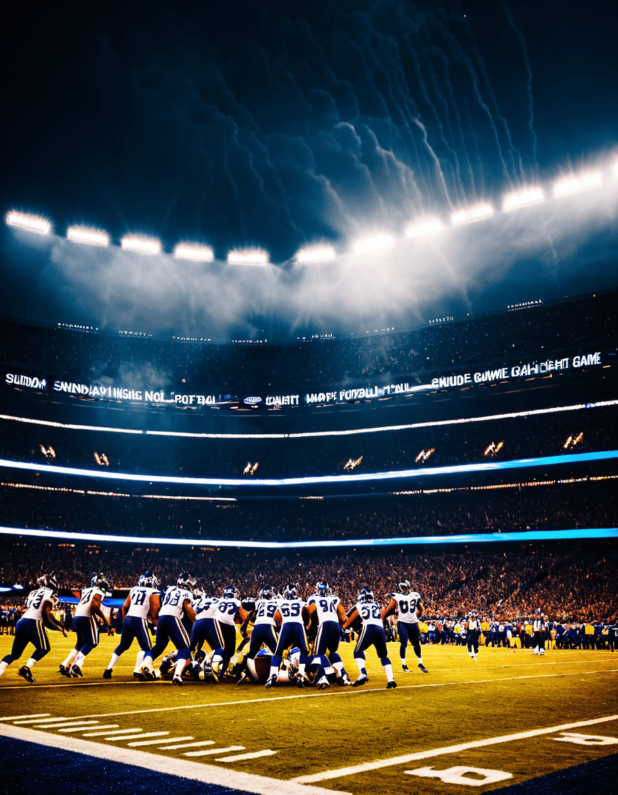 Sunday Night Football Thrills Fans With Epic Matches