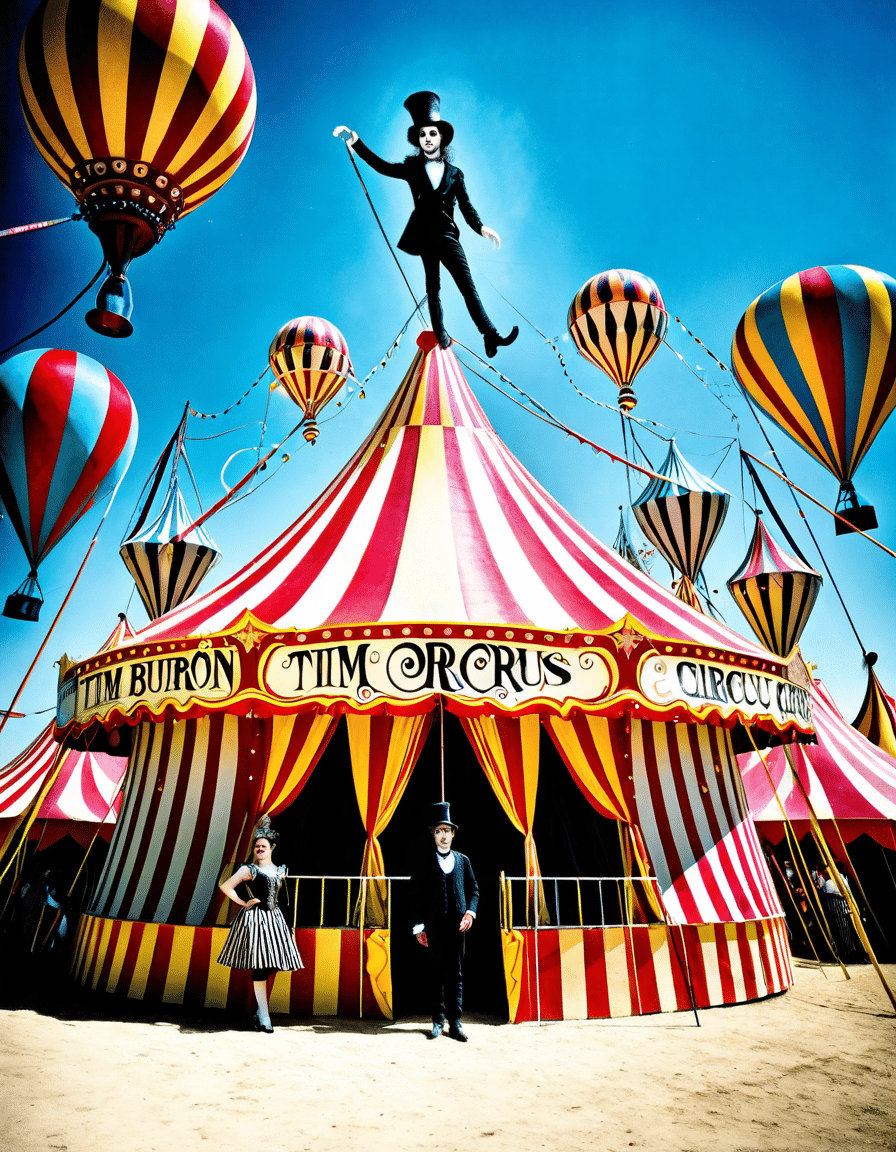 Tim Burton Captivates Audiences With Unique Visual Style
