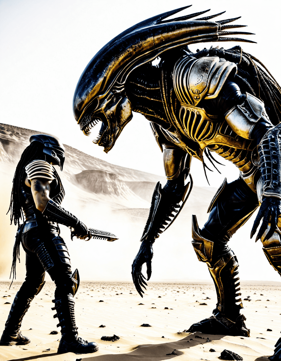 Alien Vs Predator Epic Clash Of Icons And Fearsome Beasts